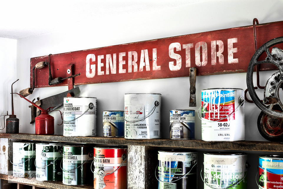 General Store by Funky Junk's Old Sign Stencils
