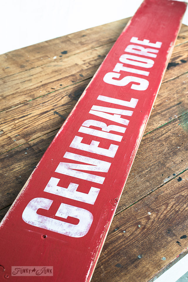 General Store by Funky Junk's Old Sign Stencils