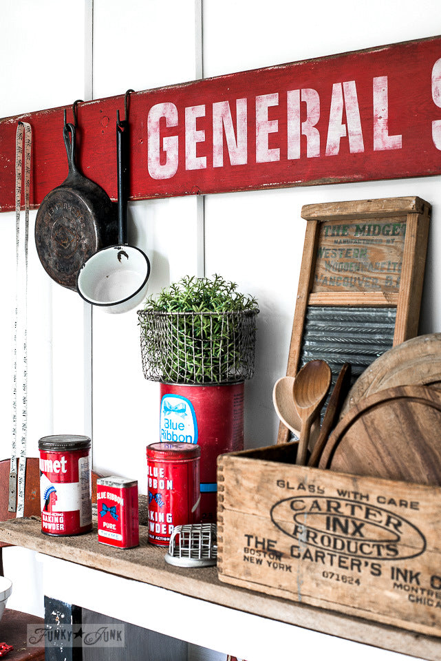 General Store by Funky Junk's Old Sign Stencils