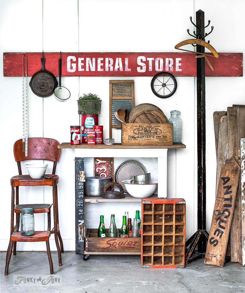 General Store by Funky Junk's Old Sign Stencils